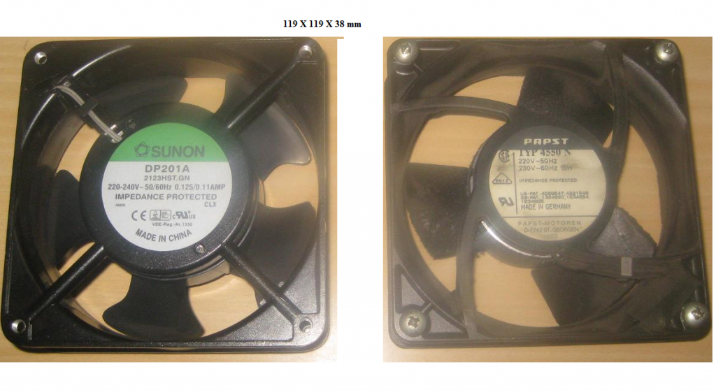 FAN PAPST 4550N - Team Maritime