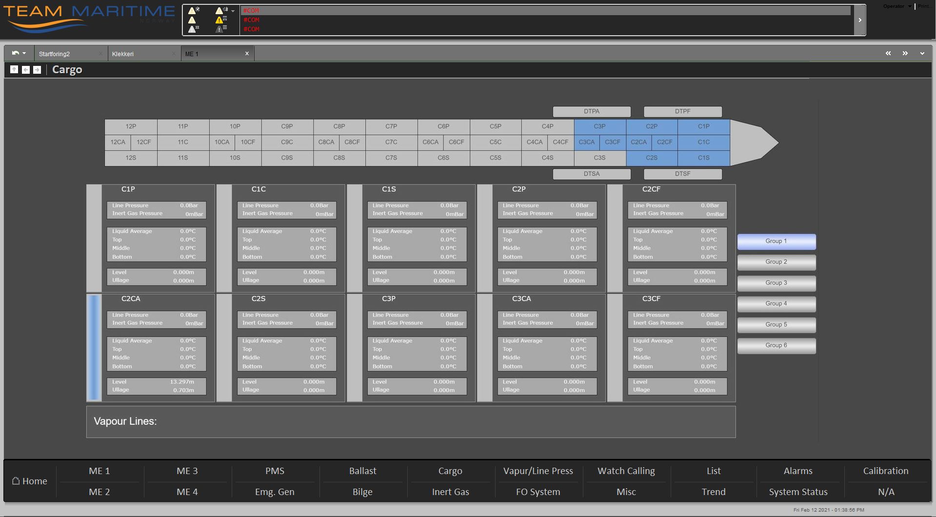 Cargo Automation System - Team Maritime